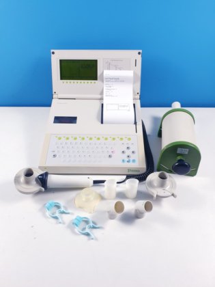 JAEGER FLOWSCREEN Portable spirometry device equipped with resistance ...
