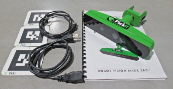 Pickit CAM-SR-3D-IP65 INDUSTRIAL Robotics 3D Vision Camera ONLY READ in ...