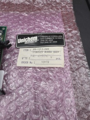 Unichem / UHT FP-1213-049 PCB Assy for Flexible Substrate Punching ...
