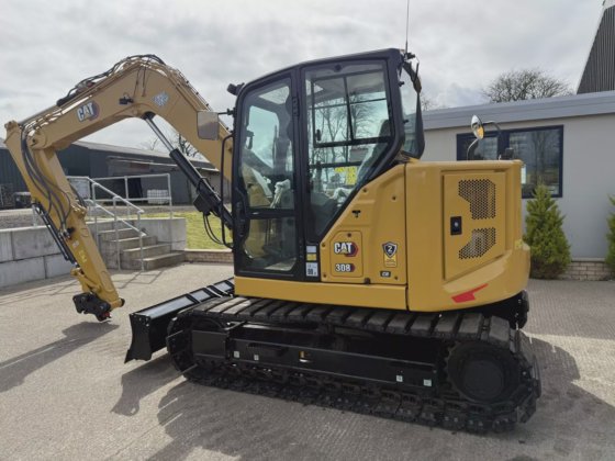 2022 Cat 308CR Next Gen Excavator in Stewarton, Scotland, United Kingdom