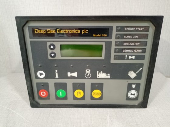Deep Sea Electronics plc Model 550 basic DSE logo Rs232 V. 6.01 – in ...