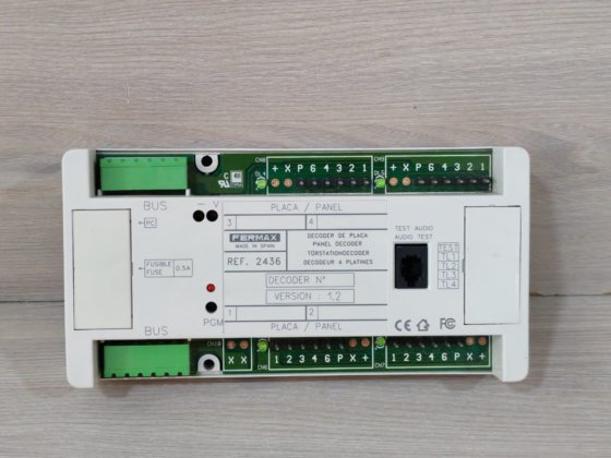 FERMAX REF 2436 PANEL DECODER 4 PLACAS MDS 4 PANELS MDS DECODER- NEW ...