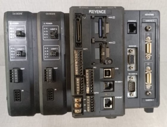 Keyence XG-8700L Multi-Camera Imaging System with LIGHTING CONTROLLER ...