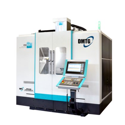 CNC Lathe Machine With Fanuc Control Dalian DMTG VDU650 Vertical Cnc ...