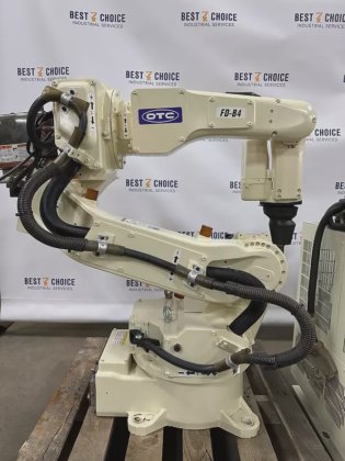 OTC FD-B4, WELDING ROBOT, FD11 CONTROLLER, DAIHEN DP400 WELDER, in ...