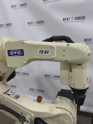 OTC FD-B4, WELDING ROBOT, FD11 CONTROLLER, DAIHEN DP400 WELDER, in ...