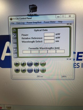 Lumen Dynamics X-Cite 110 LED Microscope Light Source XT640-W in ...