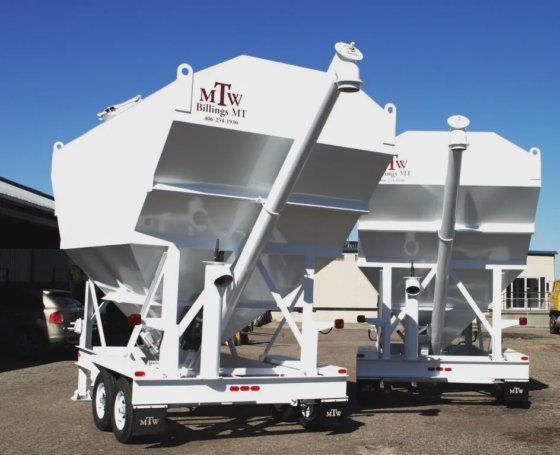 2025 200 BBL Montana Low Profile Portable Cement Silo in Palmetto, FL, USA