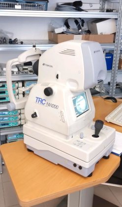 Topcon TRC NW200 fundus camera + lifting table retinal camera ...