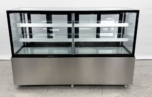 72” Square Self Contained Full Service Bakery Display Cooler in Grand ...