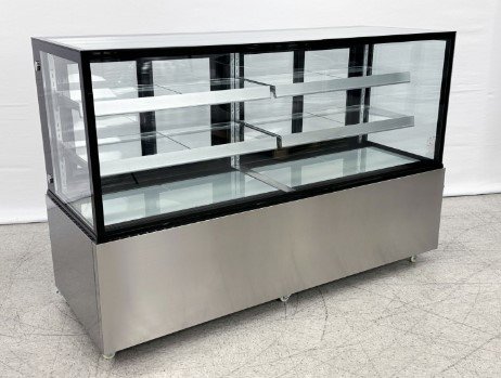 72” Square Self Contained Full Service Bakery Display Cooler in Grand ...