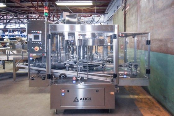 2014 Arol Closure System Capper and Arol Cap Elevator MJK0675 in Ogden ...