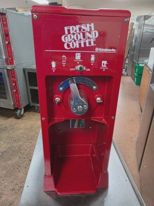 Red Grindmaster 495 Adjustable Commercial Coffee Grinder 115V - RLC in ...