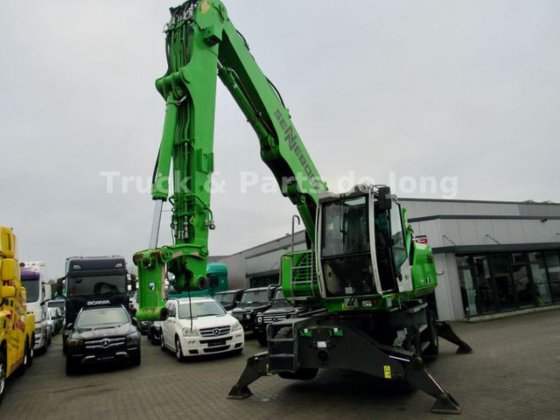 2018 Sennebogen 818 E material handler / breathing air system / reverse ...