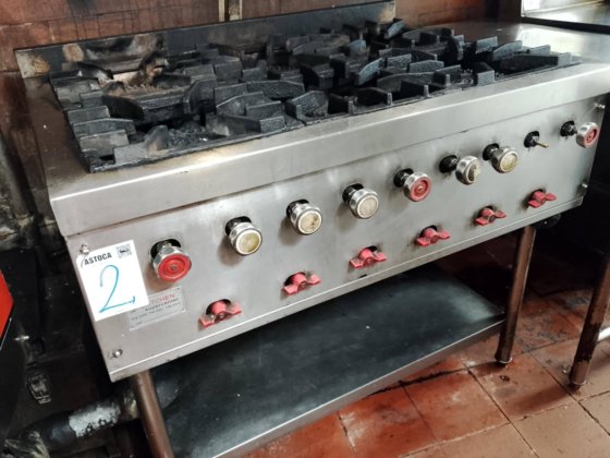 Six Burner High Pressurized Gas Range in Pasay City, Metro Manila ...