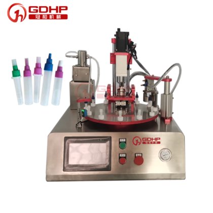 FOB antigen diagnostic reagent semi automatic liquid filling machine ...