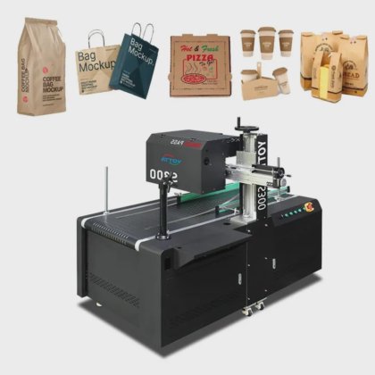 New Model Large Format Digital Cartons Single Pass Printer with 2 ...