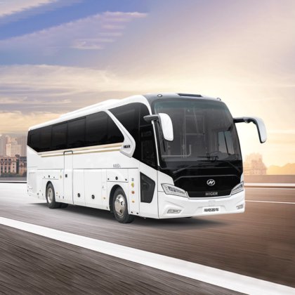 bus 50 Seater Luxury Buses Higer Diesel Tourist Bus in Zhengzhou, China