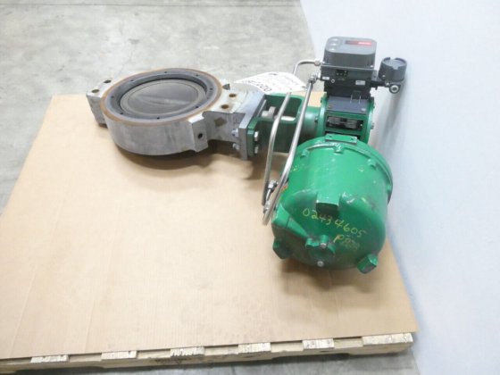 Fisher 8532 1061 Size 68 Dvc6200hw2 Steel Wafer Butterfly Control Valve ...