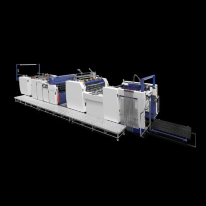 Fully Automatic Corrugated Cardboard Flute Laminating Machine Automatic ...