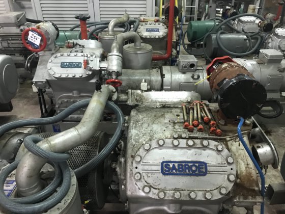 Sabroe SMC 104 Compressor in Barton-upon-Humber, England, United Kingdom