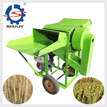 diesel engine millet thresher for sorghum and paddy in Zhengzhou, China