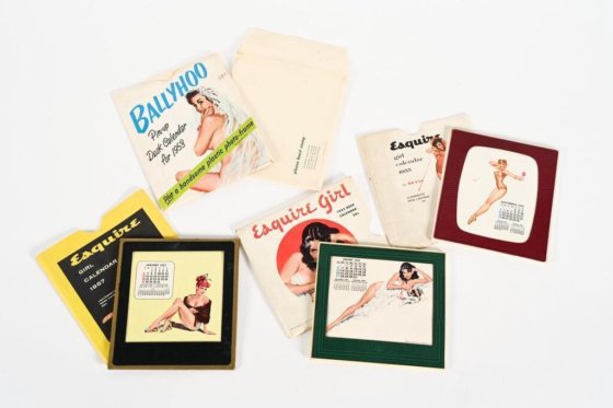 FOUR 1950'S PIN-UP CALENDARS in Springfield, Ontario, Canada