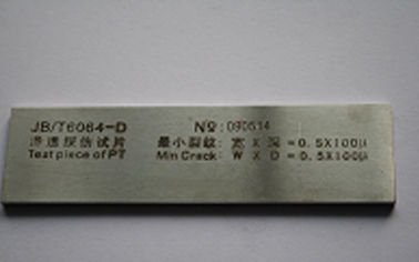 ASTM E165 Penetrant Testing Block Test Specimen YM-A With ISO Standard ...