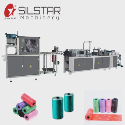 Dog Poop Bag Labelling Machine for Pet Poop Bag in Jiangsu, China