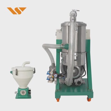 Compact Version Single-Phase Hopper Loader for Plastic Granule in ...