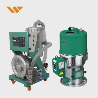 Microprocessor Controller Vacuum Transfer System Plastic Raw Material ...