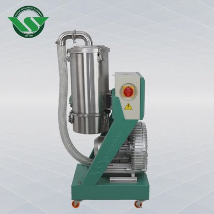 Full Auto Powder Loader Plastic Raw Material Hopper Loader Vacuum ...