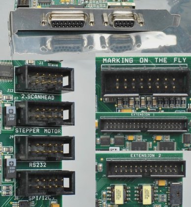 Scanlab RTC5 Control Board with 3D-Option, 2nd Scanhead, Marking on the ...