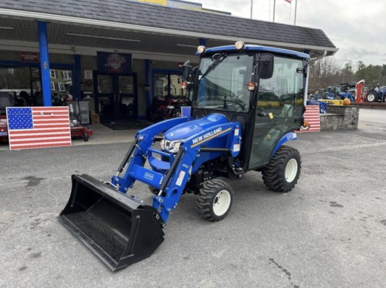 2022 New Holland Workmaster™ 25S Sub-Compact Cab + 100LC Loader in ...