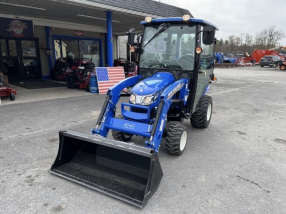 2022 New Holland Workmaster™ 25S Sub-Compact Cab + 100LC Loader in ...