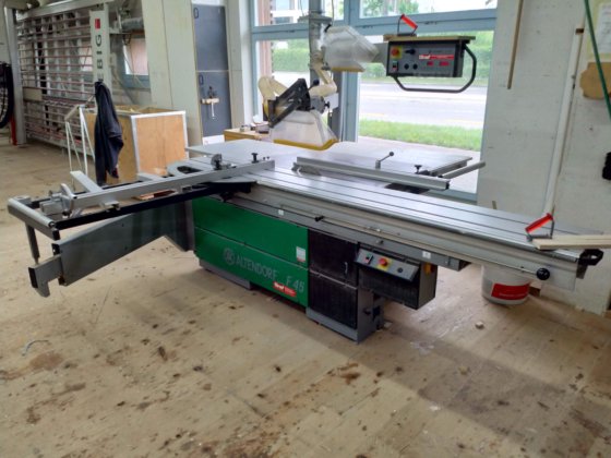 Sizing saw ALTENDROF F45 Elmo in Herisau, Switzerland