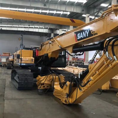 15m Sheet Piling Hammer Equipment For Construction Projects in Shanghai ...