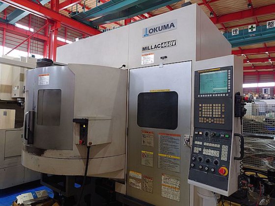 2007 Okuma MILLAC-468V in Tatebayashi, Gunma, Japan