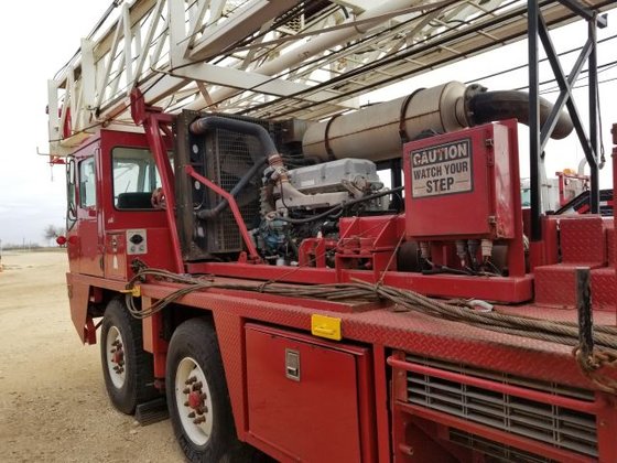 2009 TAYLOR 550 WELL SERVICE RIG #9956Ta in Oceanside, NY, USA