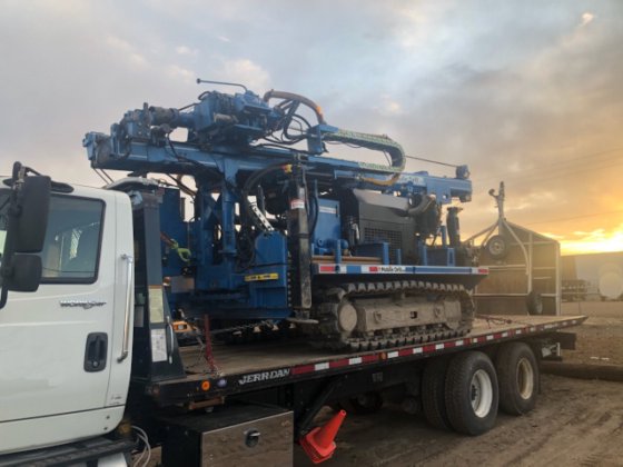 MOBILE B48X TRACK MOUNTED AUGER DRILL #5581T in Oceanside, NY, USA