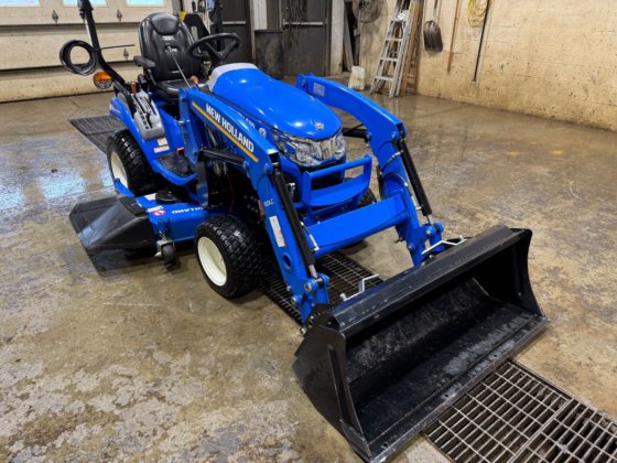 New Holland Workmaster 25s tractor loader mower in Myerstown, PA, USA