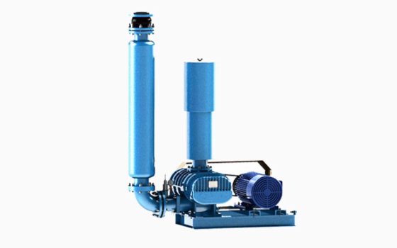 Vertical Silencer Type Roots Blower in Xinxiang, Henan, China
