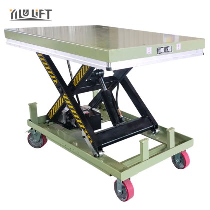 Powerful Automatic Work Platform Electric Mechanical Scissor Lift Table ...