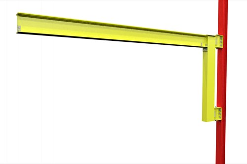 Underbraced Bolt-On Style Jib Crane in East Providence, RI, USA