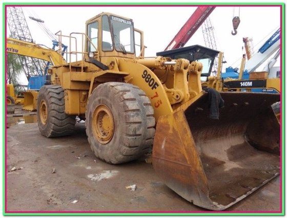 Caterpillar wheel loader 980f front end loader 980G constrction loader ...