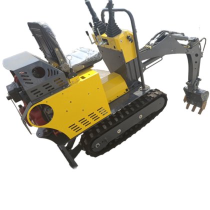 Chinese Compact Excavator Small Bare Weight Mini Excavator 0.8 Ton ...