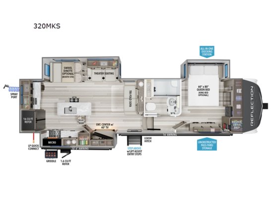 2025 Grand Design Reflection 320MKS in Lakewood, CO, USA