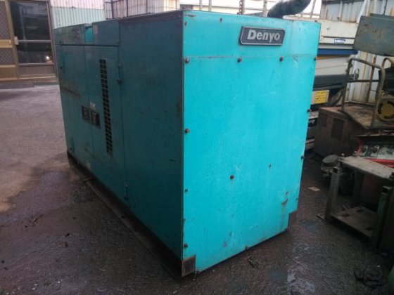 【For reference】DENYO DCA-45SPH "Soundproof Type" Diesel Engine ...