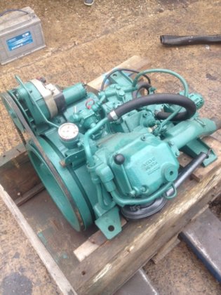 1977 Volvo Volvo Penta MD5a 7.5hp Marine Diesel Engine Package in ...
