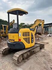 KOMATSU PC30 mini small Japanese track excavator 3 tons mini excavator ...
